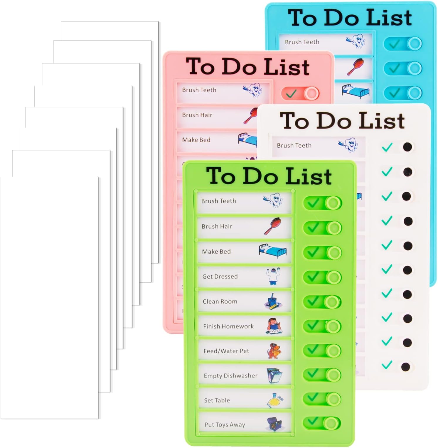 Amazon.com : 2 Pcs Chore Chart for Adults to do List My Chores ...
