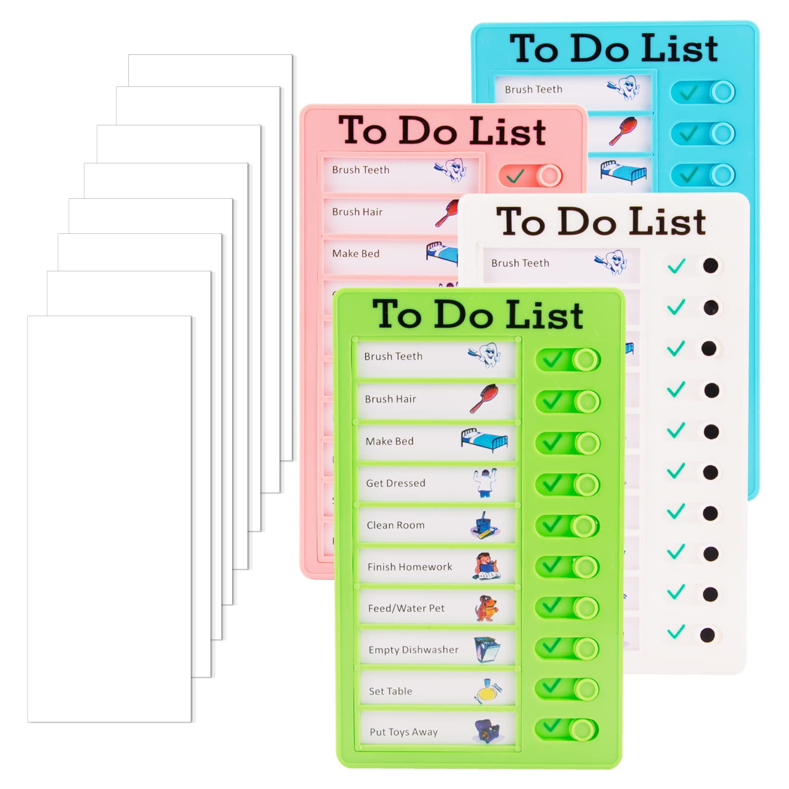Amazon.com : 4 Pcs Check List Memo Board to do List Checklist Board for ...