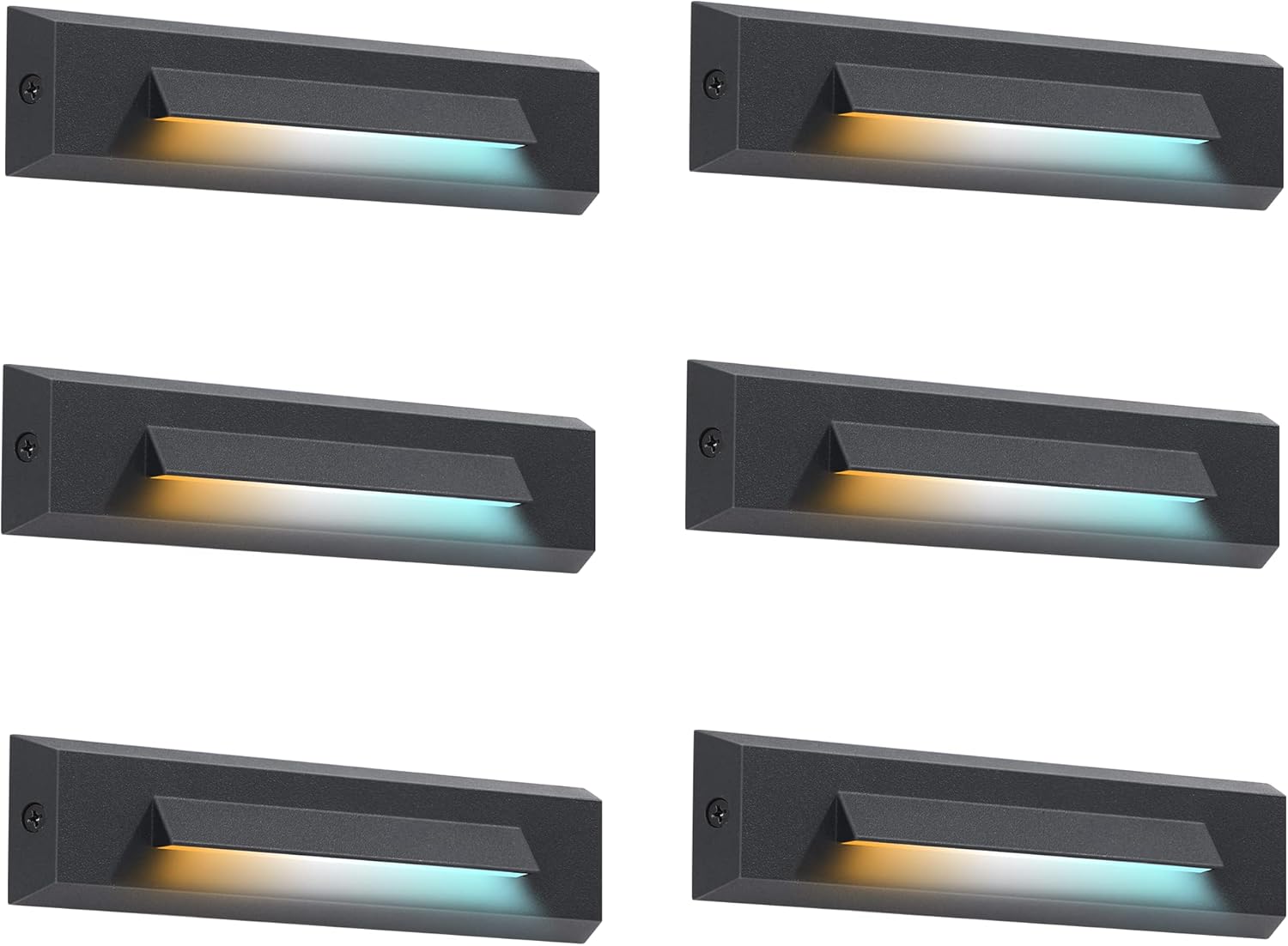 Amazon.com: CLOUDY BAY [6 Pack] 3 Color Low Voltage 12-24V LED Step ...
