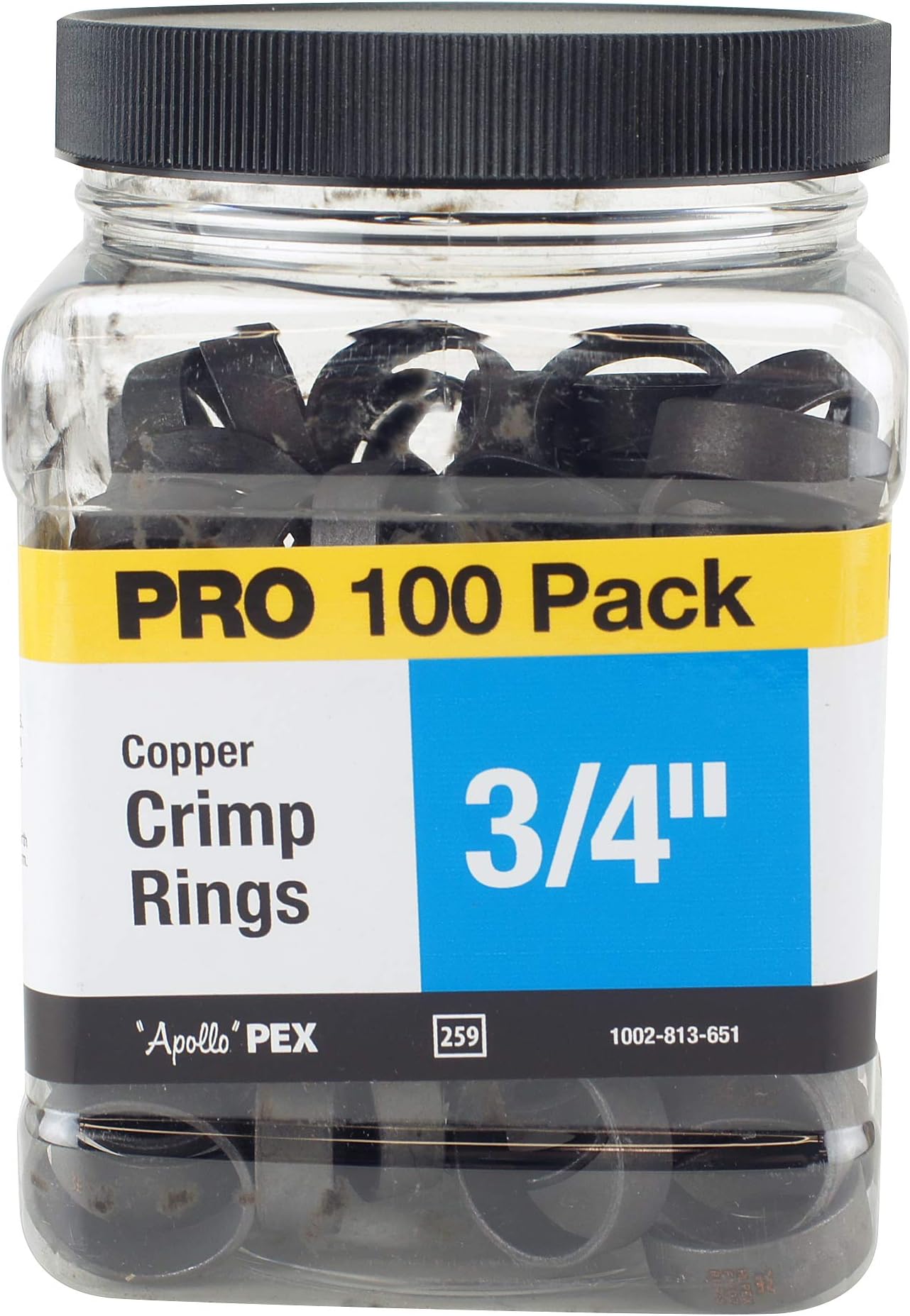 Amazon.com: Apollo Valves APXCR34100JR Crimp Ring, Copper : Industrial ...