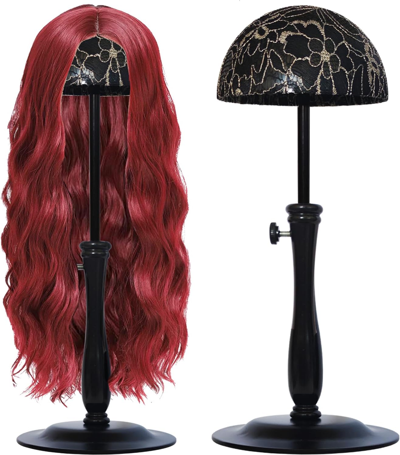 Amazon.com: Wig Stand, 1pc Adjustable Wig Holder With Lace, White Non ...