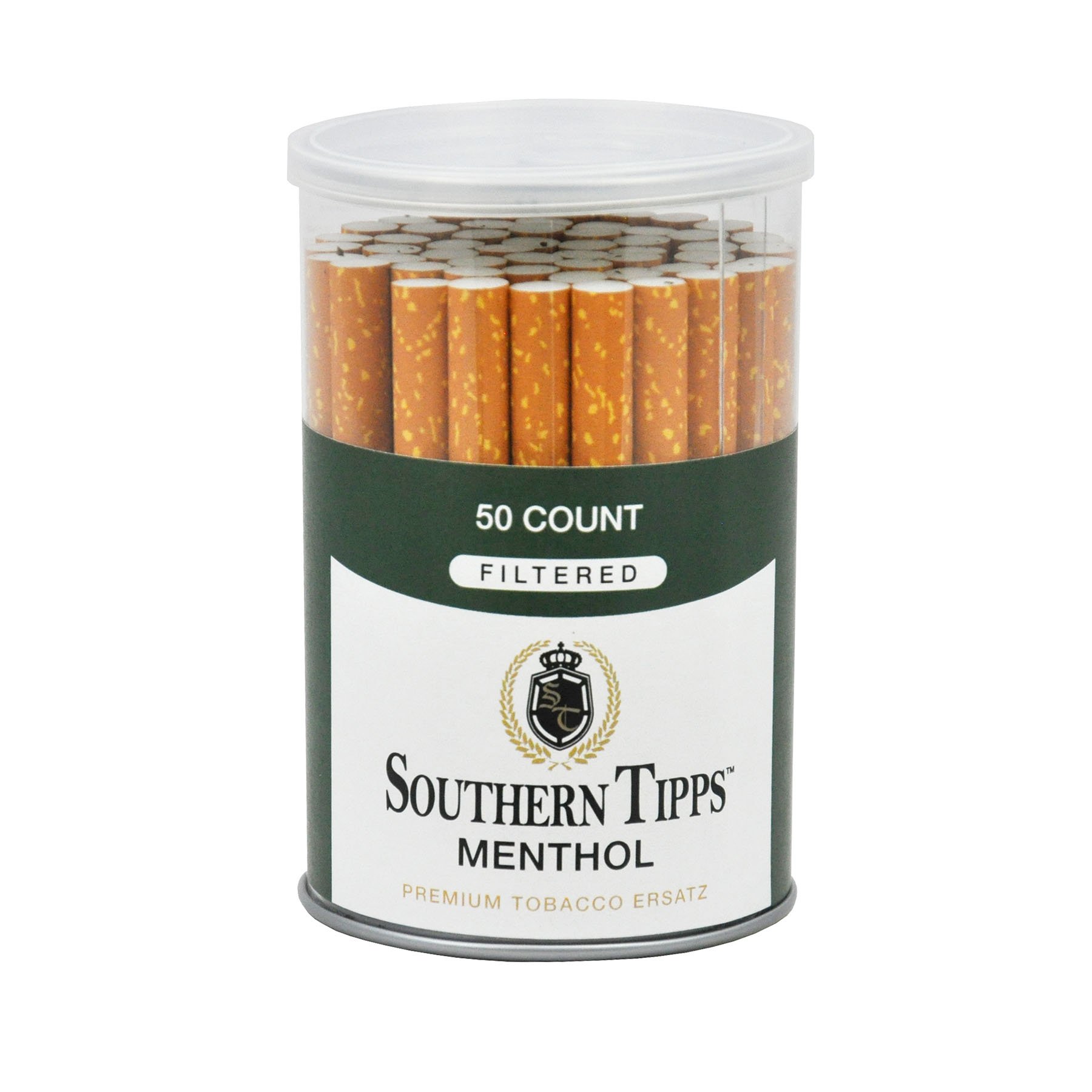 Buy SOUTHERN TIPPS Menthol 50-Count Canister - & Free - al ...