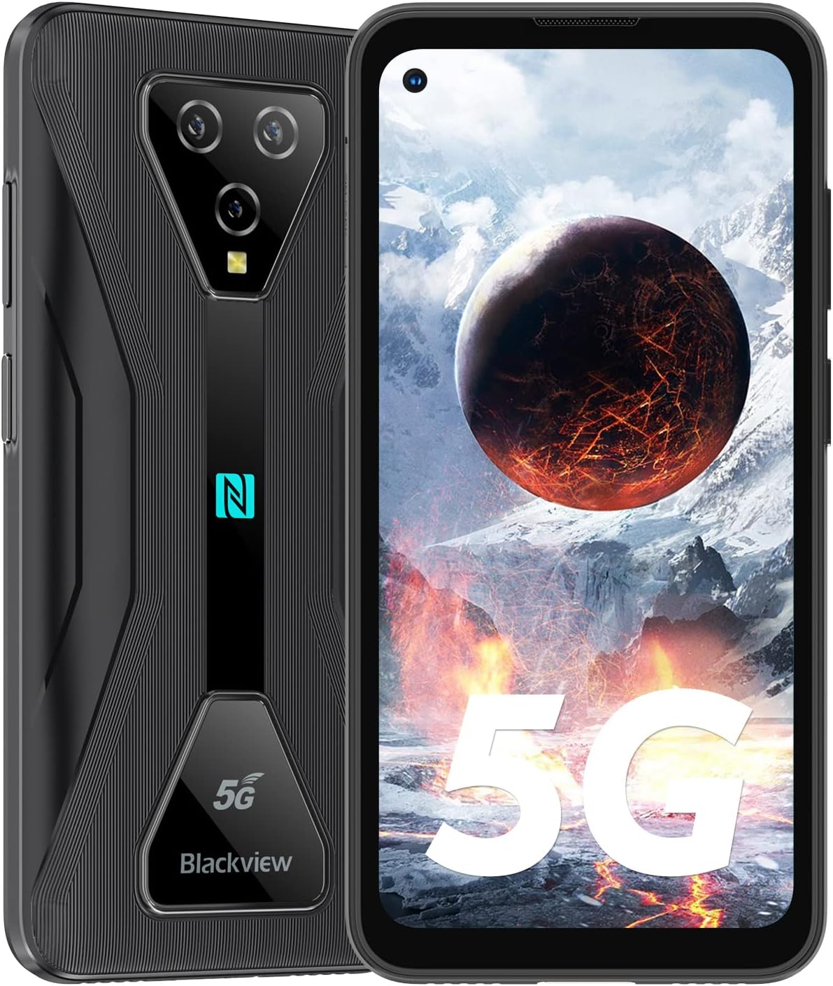 Blackview Rugged Smartphone 5G, BL5000 Telefono Indistruttibile con 8GB ...