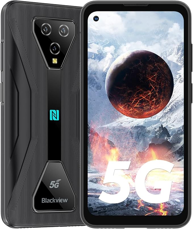 Blackview Rugged Smartphone 5G, BL5000 Telefono Indistruttibile con 8GB ...