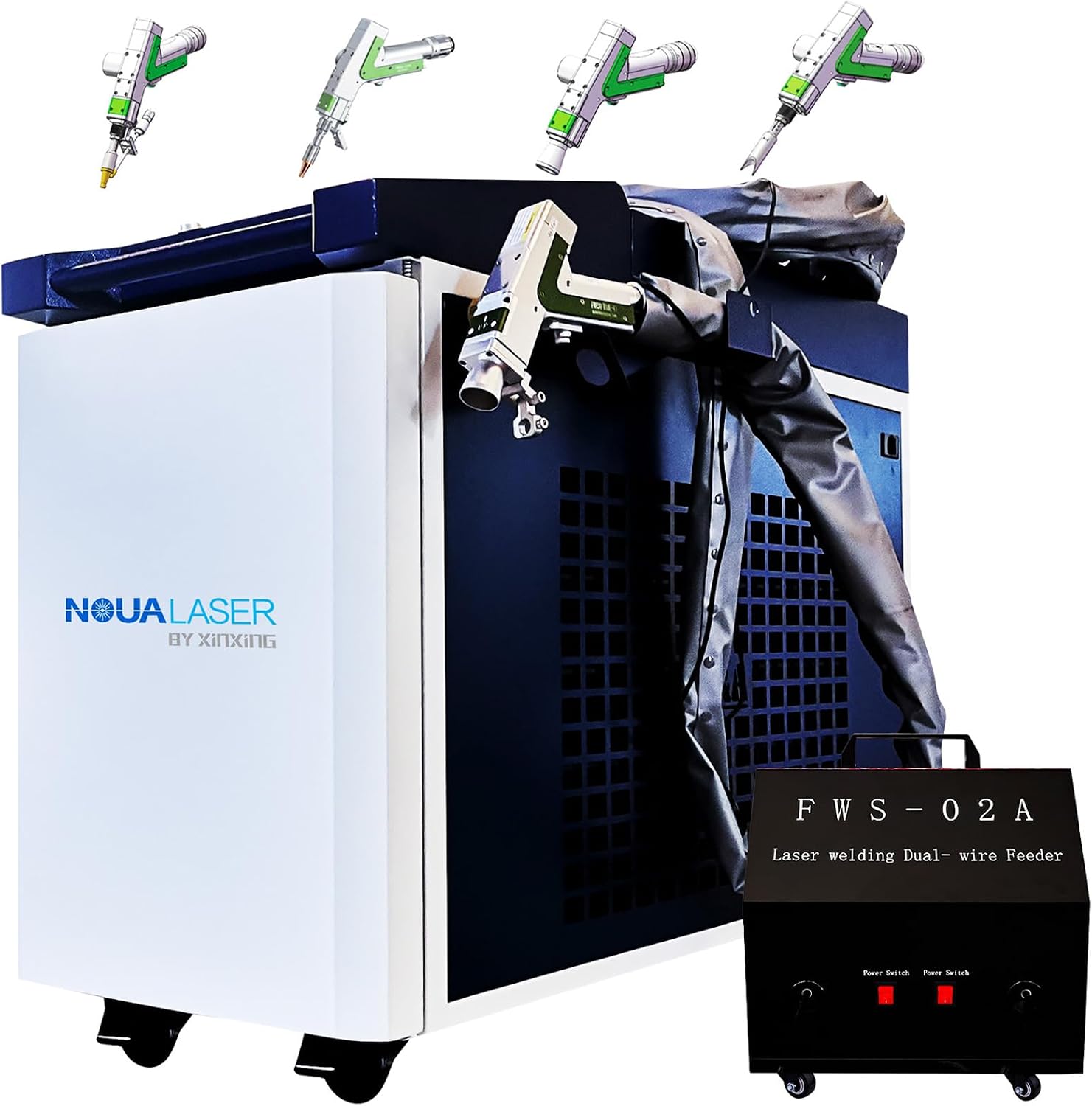 Tax Inclusive 2000W Laser Welding Machine Handheld, 4 in 1 Fiber Laser ...