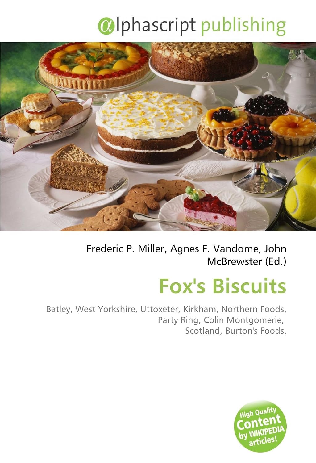 Amazon.fr - Fox's Biscuits: Batley, West Yorkshire, Uttoxeter, Kirkham ...