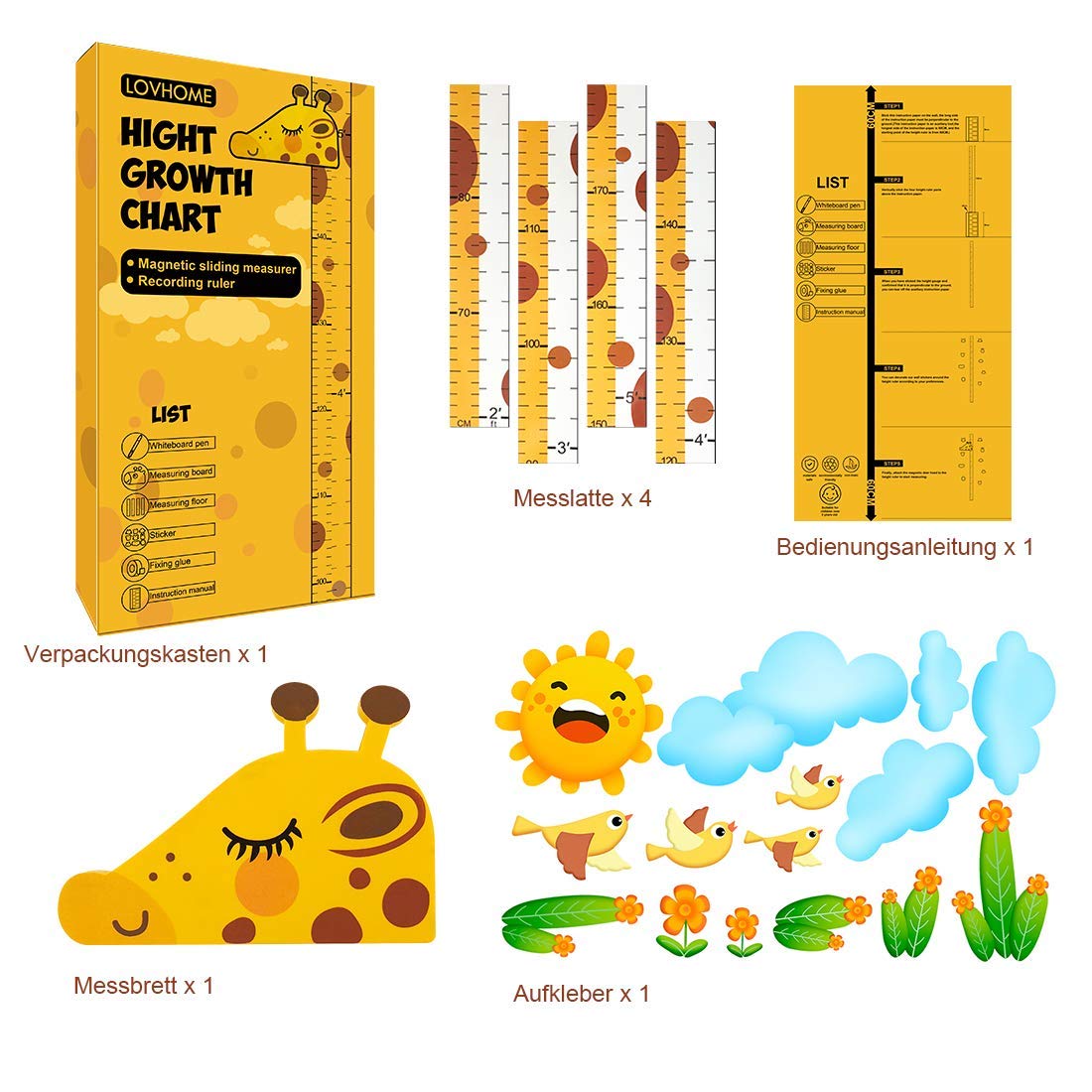 Medical Wall Height Rulers Aaxis Height Measure 2m Each Superior