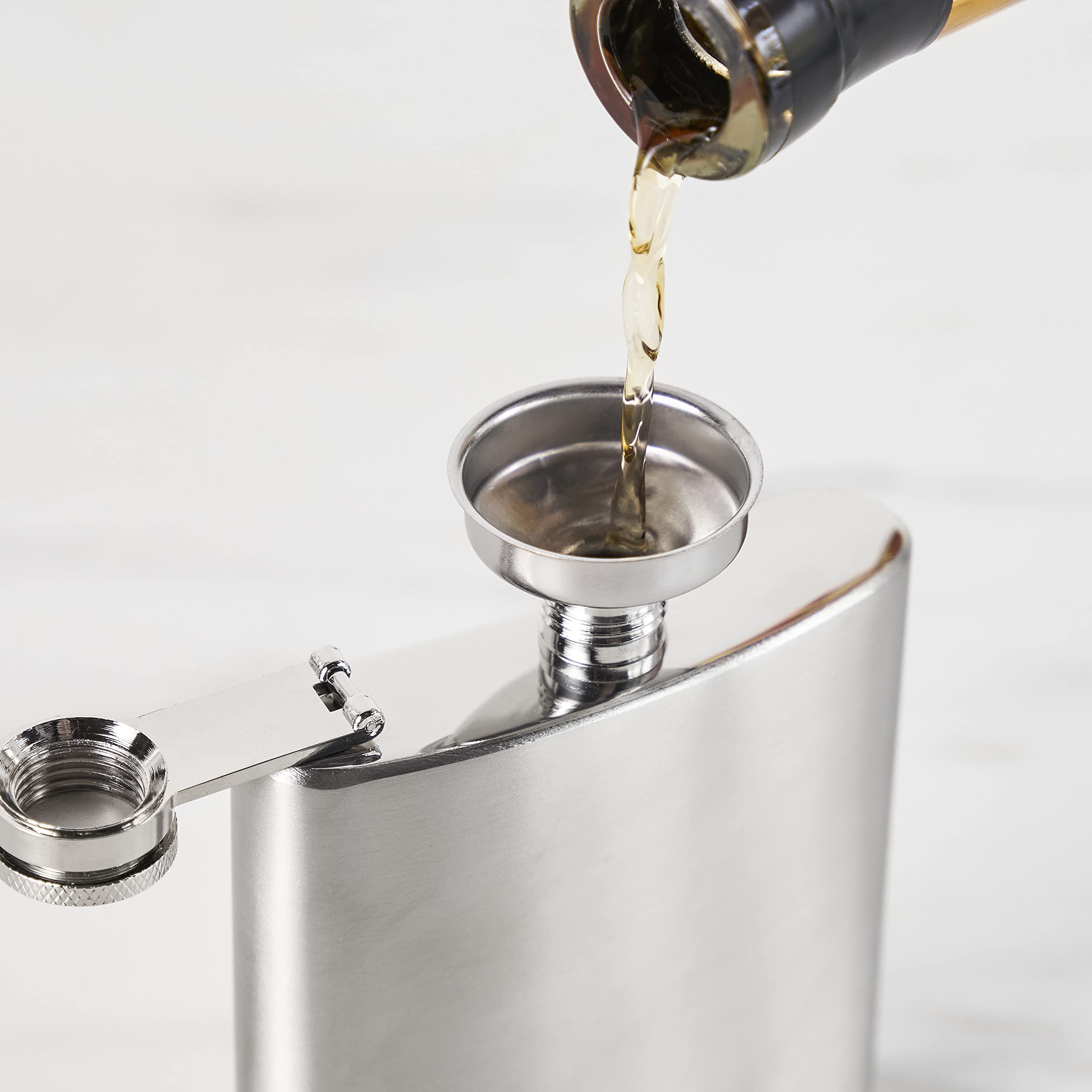 Snapklik.com : True Oracle Stainless Steel Funnel For Liquor Flasks ...
