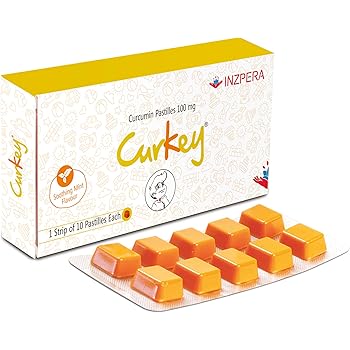 Buy Curkey Curcumin Pastilles (10 Pastilles) Online at Low Prices in ...