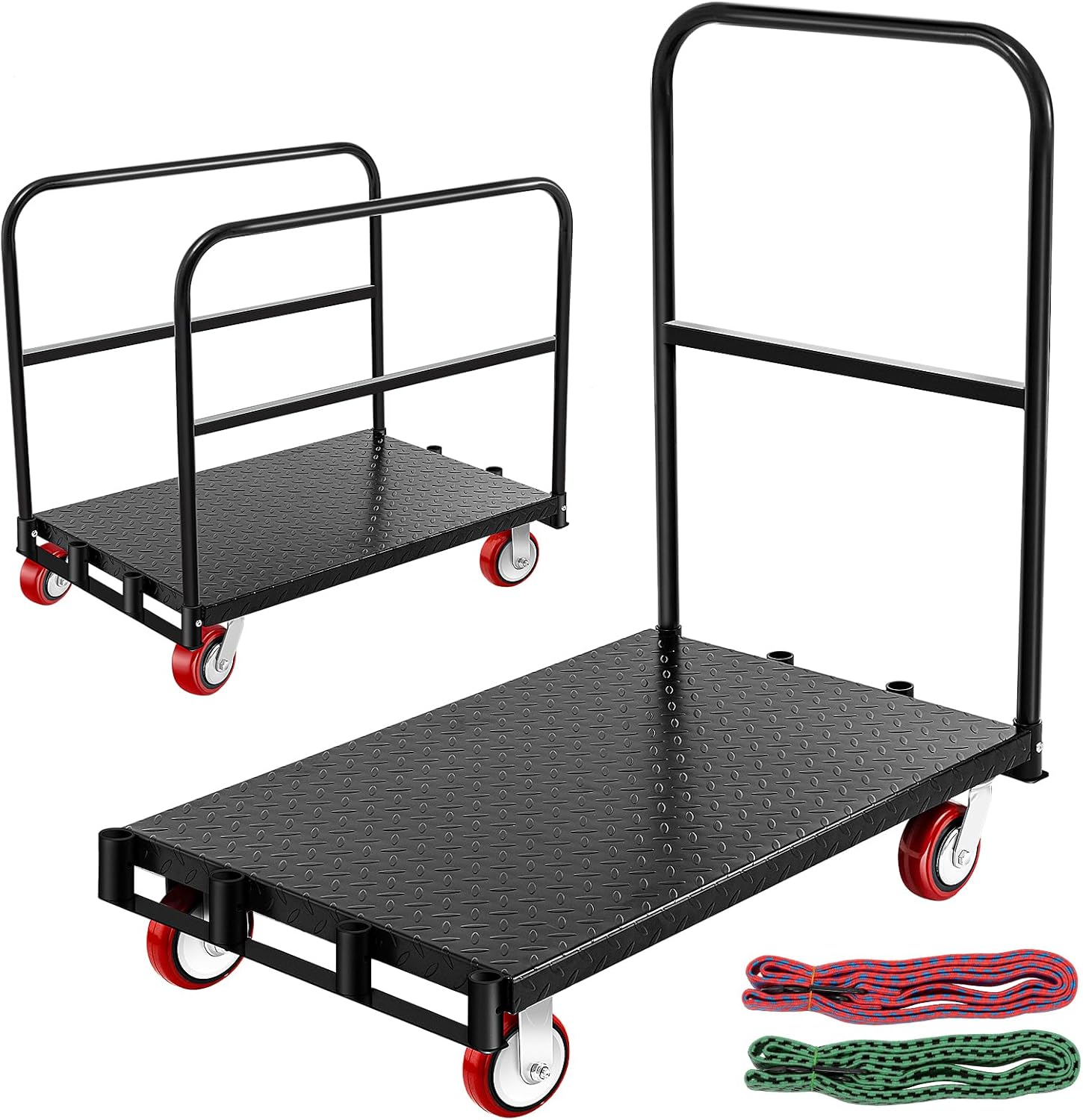 Amazon.com: LoJok 2 in 1 Steel Drywall Cart, 37"x24" Panel Lumber Cart ...