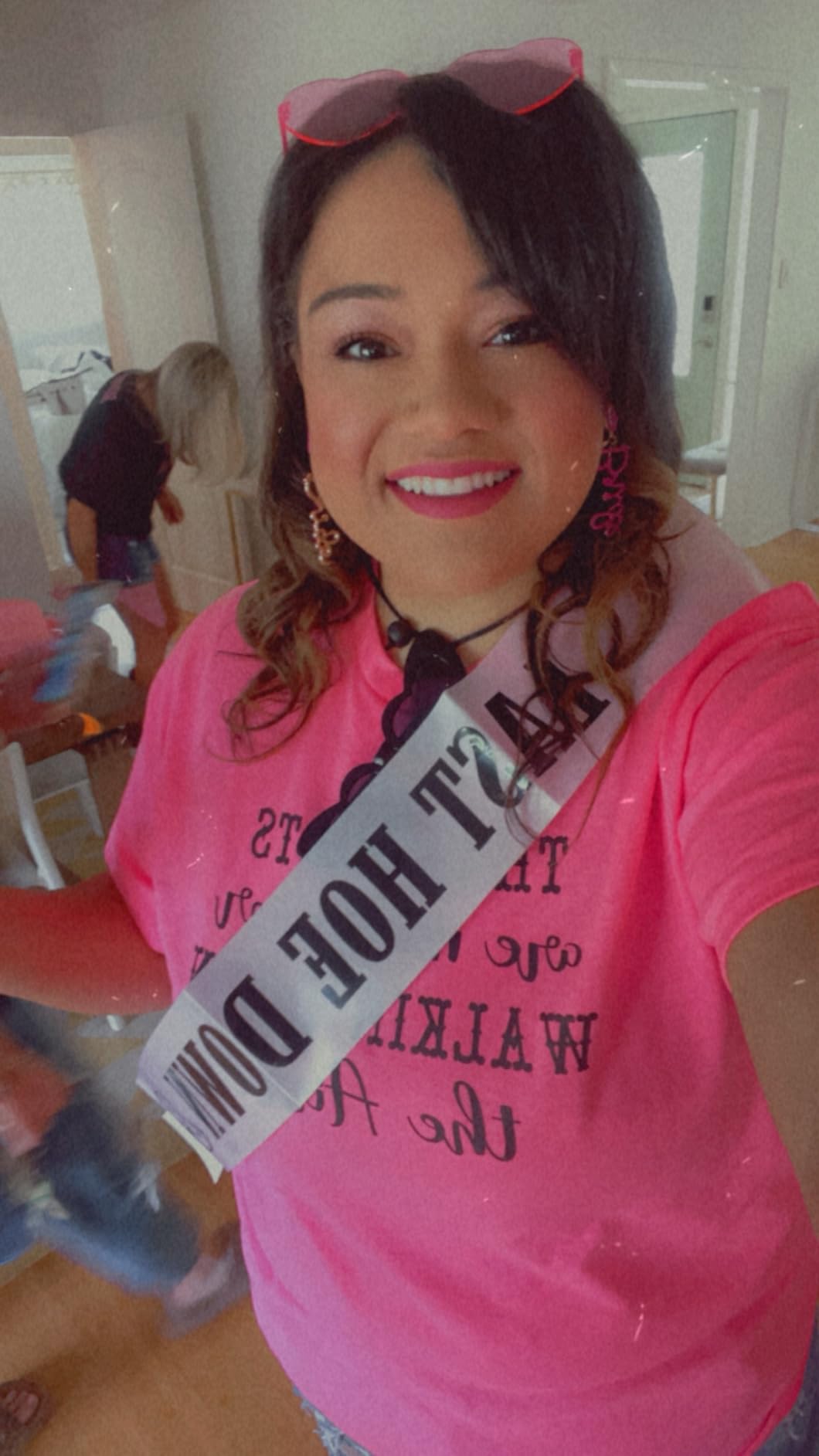 Amazon.com: Magnusson's Garden Last Hoedown Bachelorette Party Sash ...