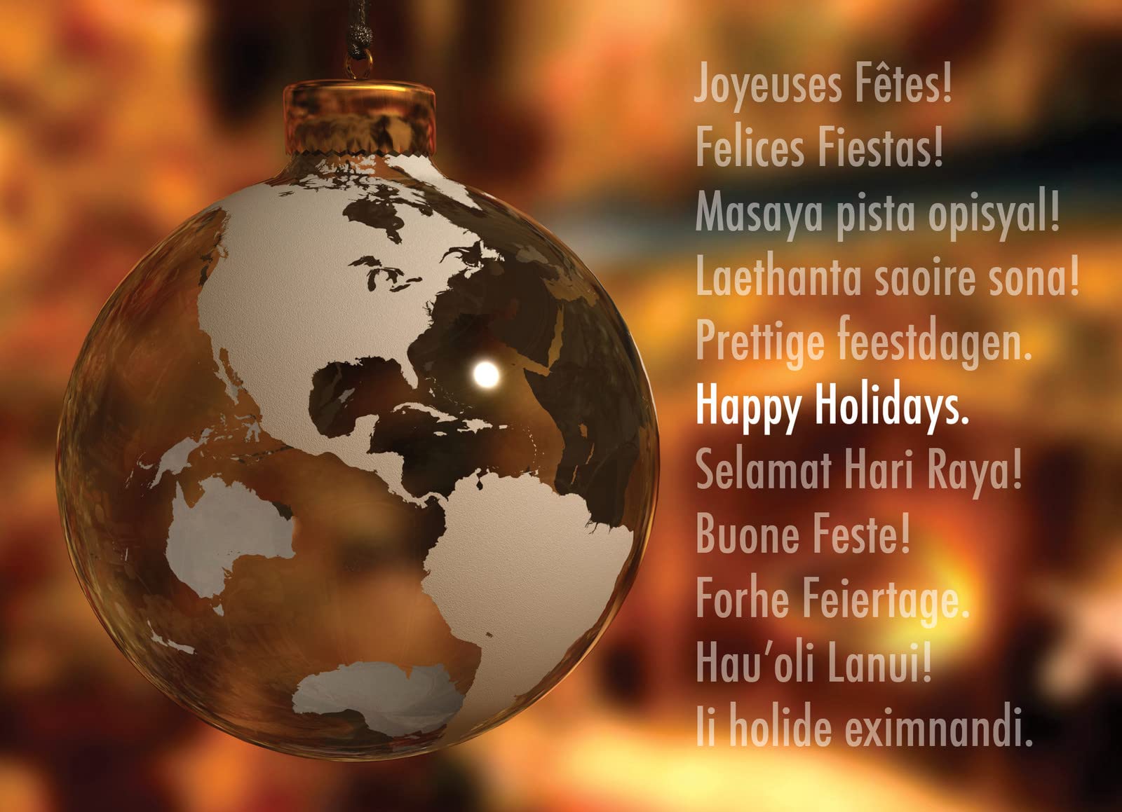 Happy Holidays In Different Languages
