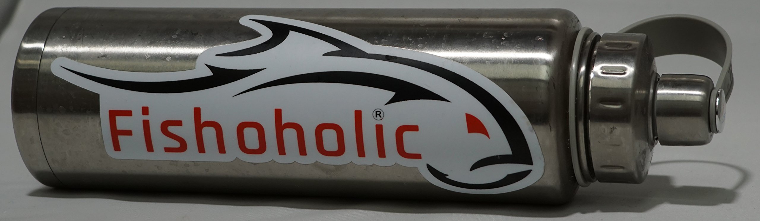 Snapklik.com : Fishoholic Waterproof Fish Decal Sticker - 3 Stickers ...