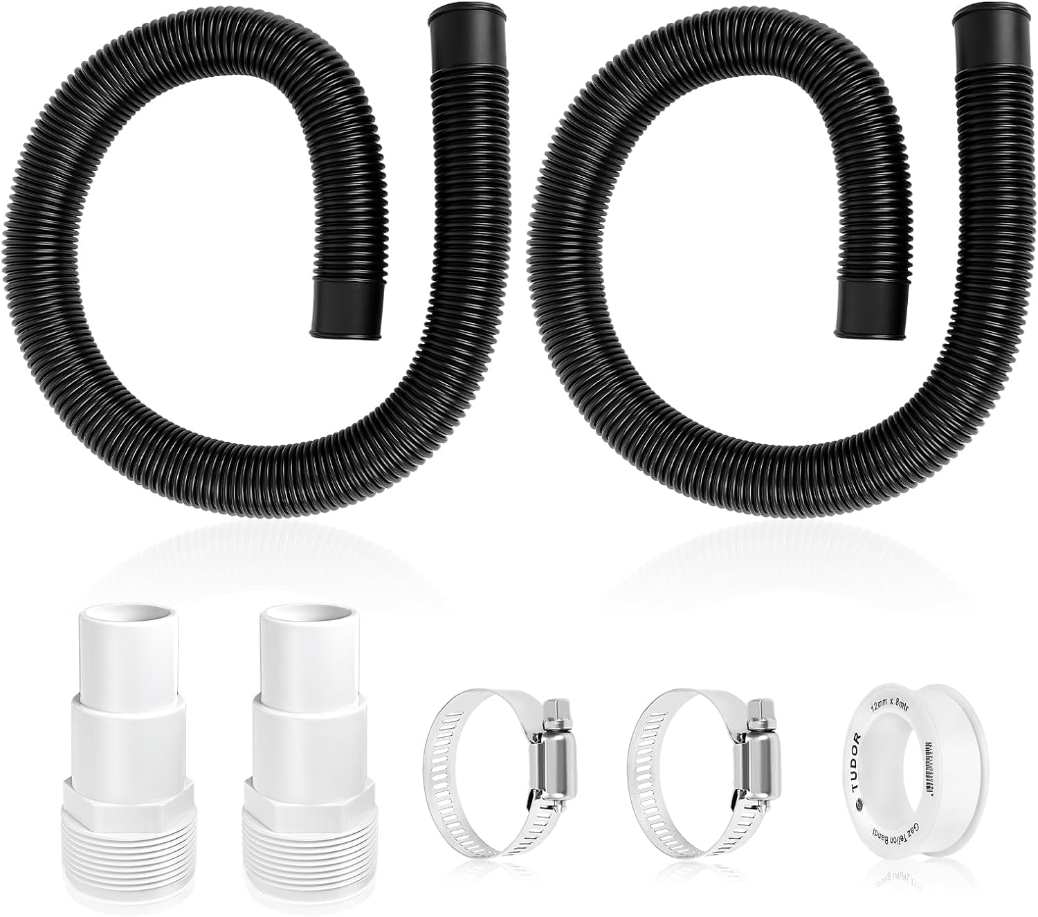 Amazon.com : IDEASURE Pool Pump Filter Connection Hose 1-1/2" by 3FT ...