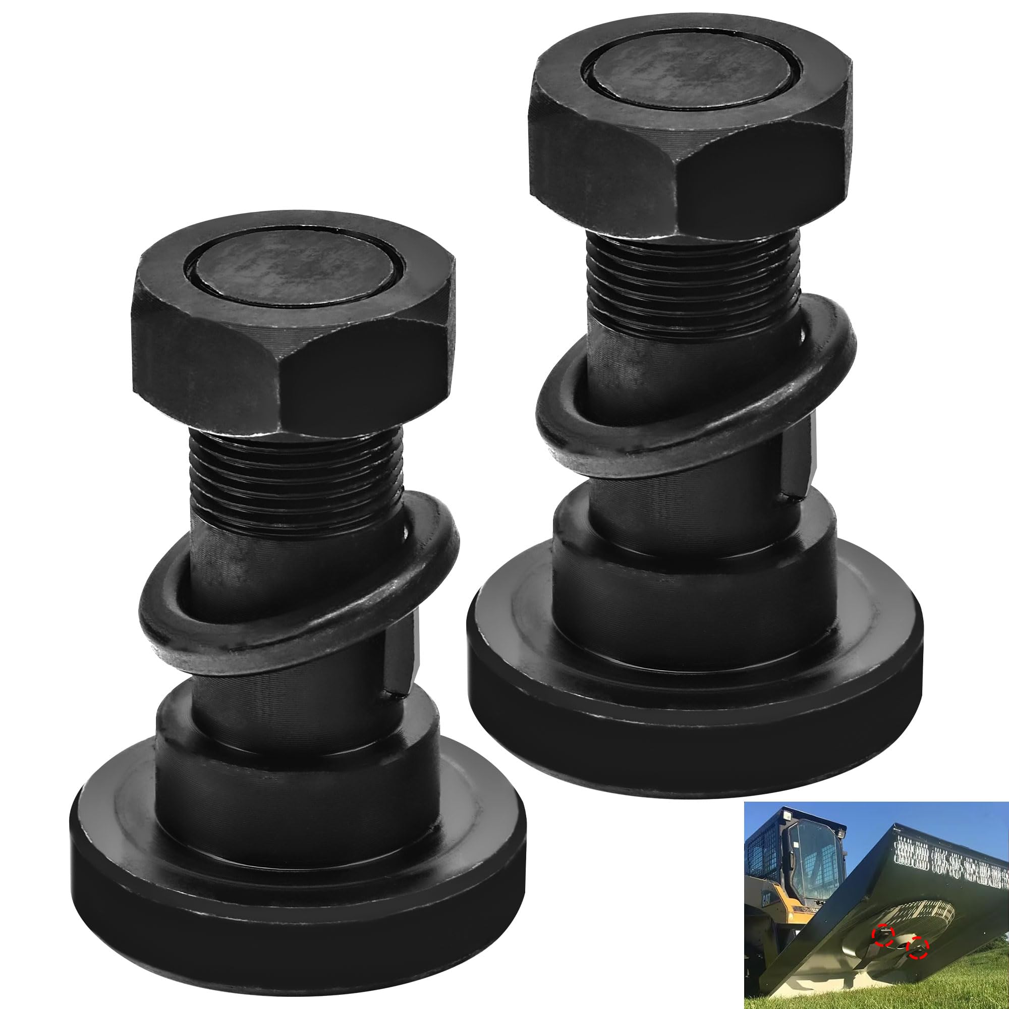 Amazon.com: 2 Pack Rotary Cutter Blade Bolt Kit 63607 Compatible with ...