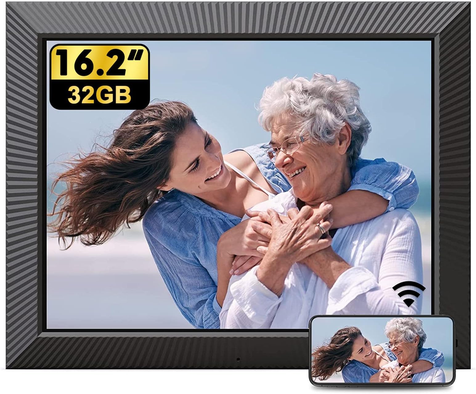 Amazon.com : NexFoto 16.2 Inch Extra Large Digital Picture Frame 32GB ...