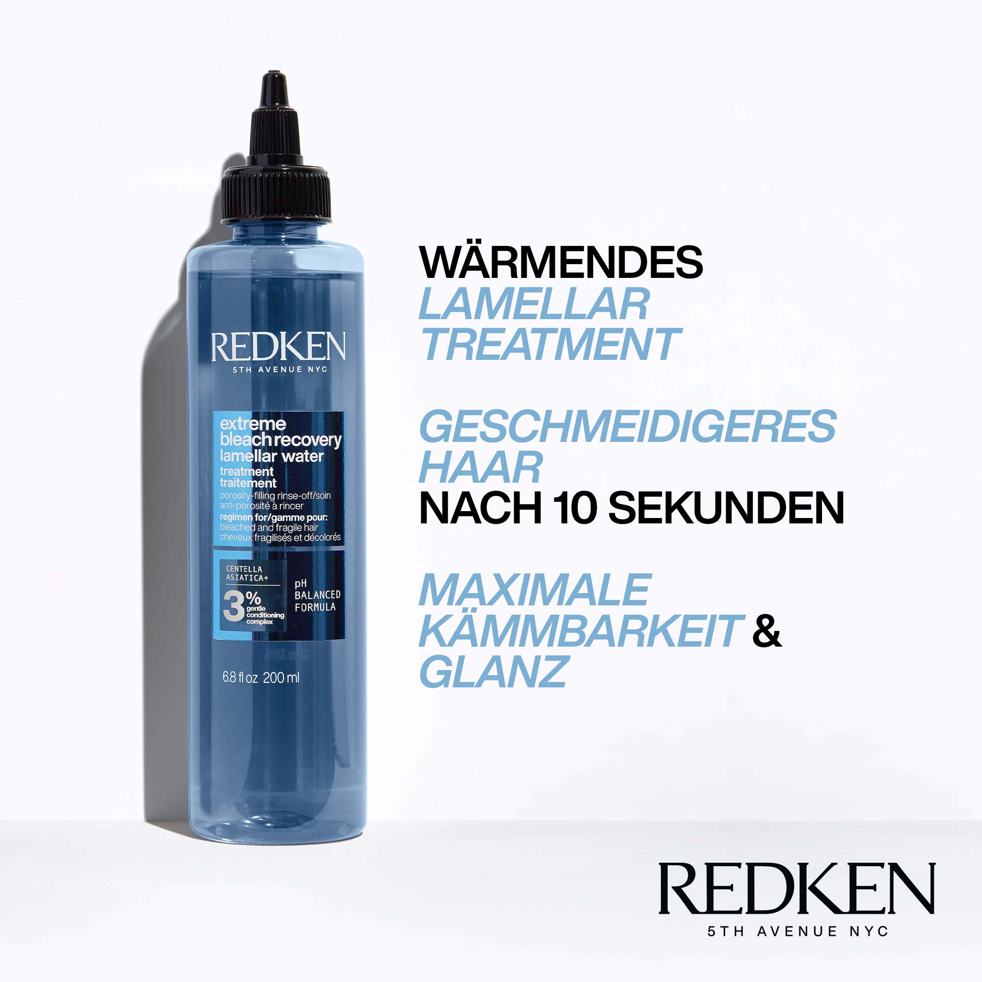 Redken Extreme Bleach Recovery Lamellar Water, SOS Treatment for ...