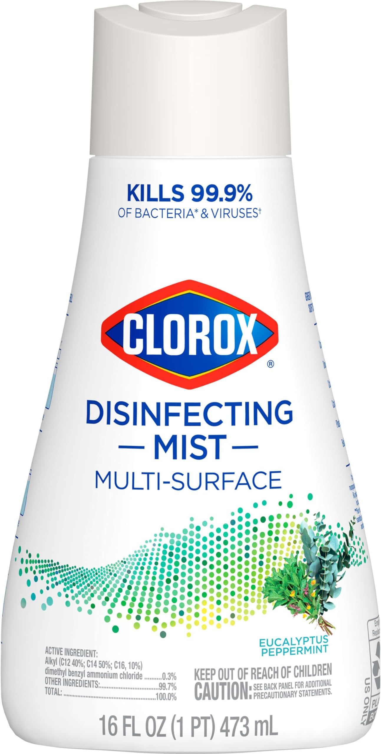 Amazon.com: Clorox Free & Clear Disinfecting Mist, Household Essentials ...
