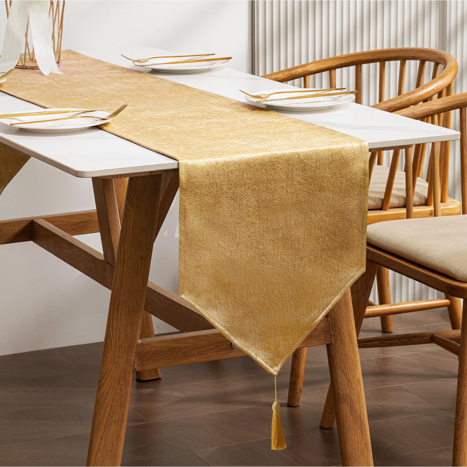 BALCONY & FALCON Table Runner, Kitchen Runner Waterproof Table Runner ...