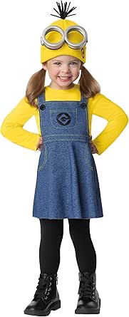 Amazon.com: Spirit Halloween Minions Toddler Kevin Dress Costume | Officially Licensed ...
