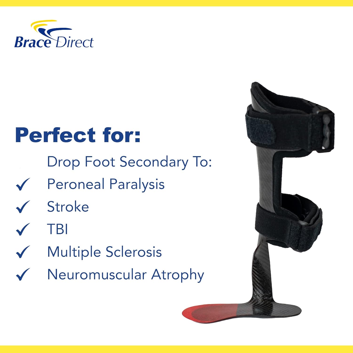 Brace Direct Elite Pro Rehabilitator Carbon Fiber Philippines | Ubuy