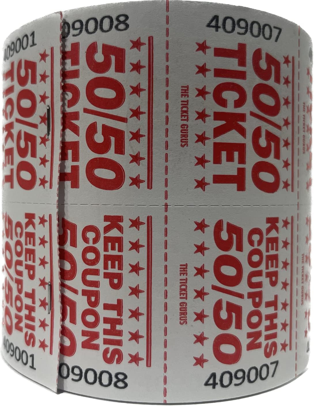 Amazon.com : Green Raffle Tickets : roll of 1000 : Office Products