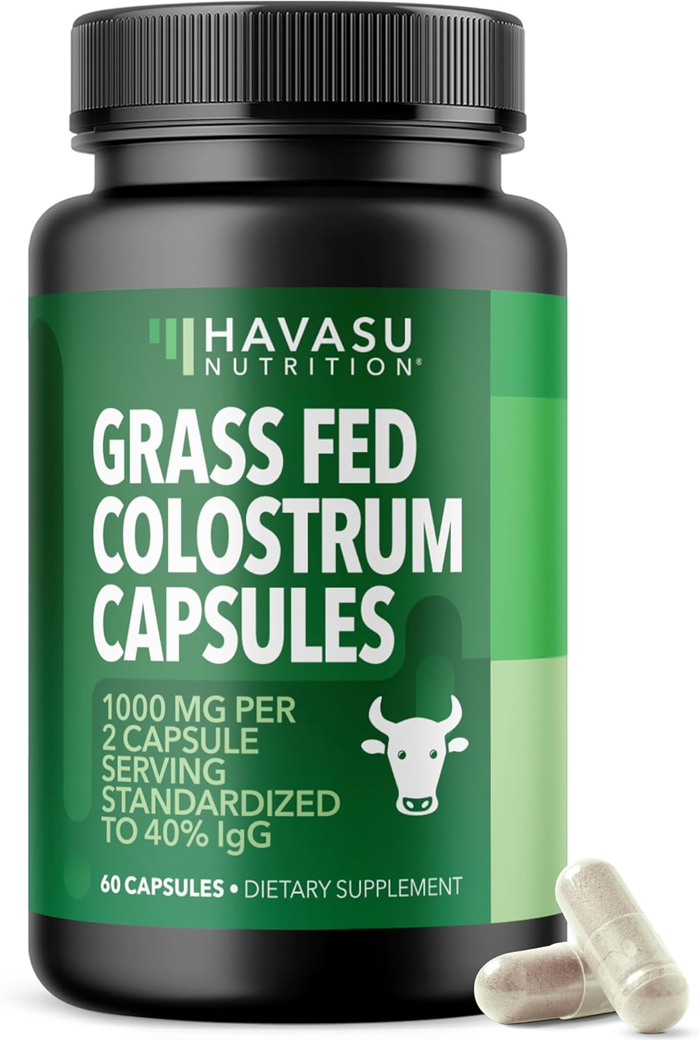 Amazon.com: Grass Fed Colostrum Supplement for Immune and Gut Health ...