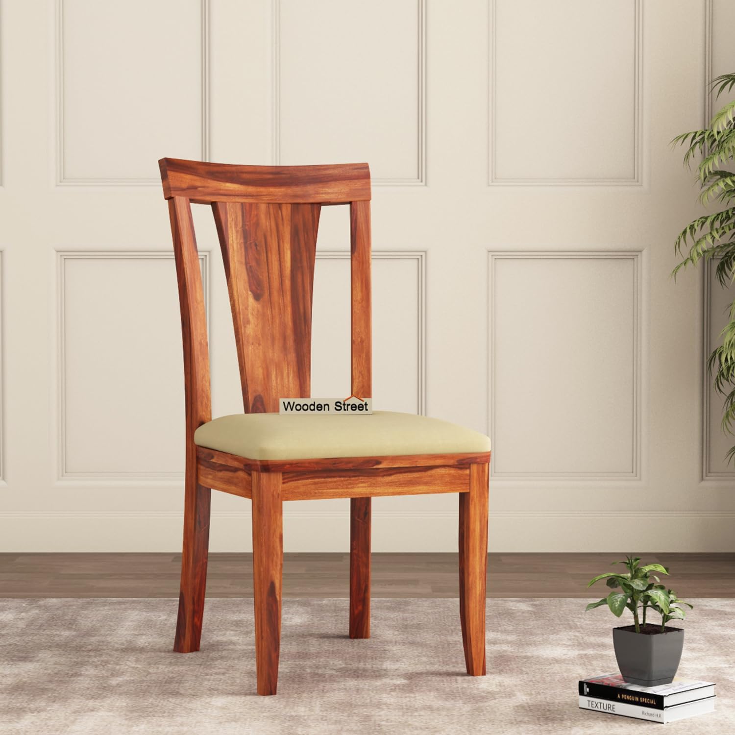 Wooden Street Engineered Wood Sheesham Wood Sofie Honey Finish Wooden ...