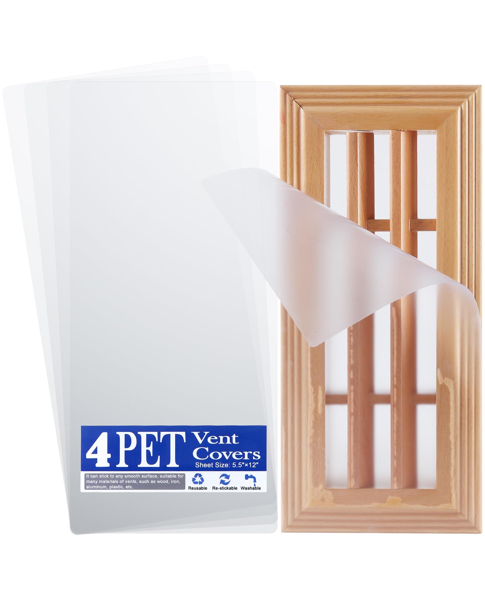 Office Ceiling Vent Covers 1/2pcs Brown Floor Vent Covers, 10.16 X