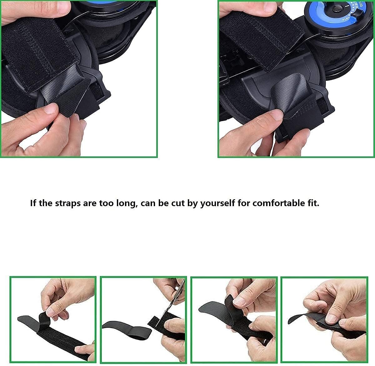 Snapklik.com : eLife Hinged ROM Knee Brace, Post Op Knee Brace For ...