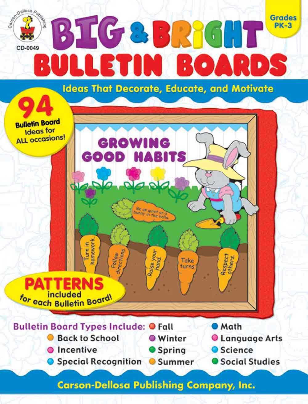 Big & Bright Bulletin Boards, Grades PK - 3: Gamble, Amy, Pyne, Lynette ...
