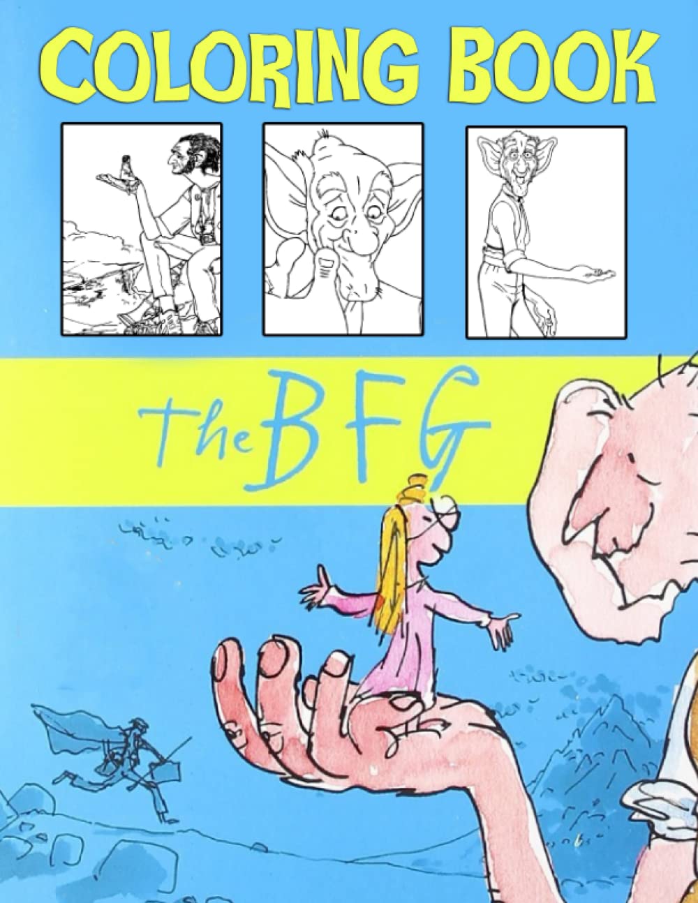Buy The BFG Coloring Book: Perfect Coloring Book For Adults and Kids ...