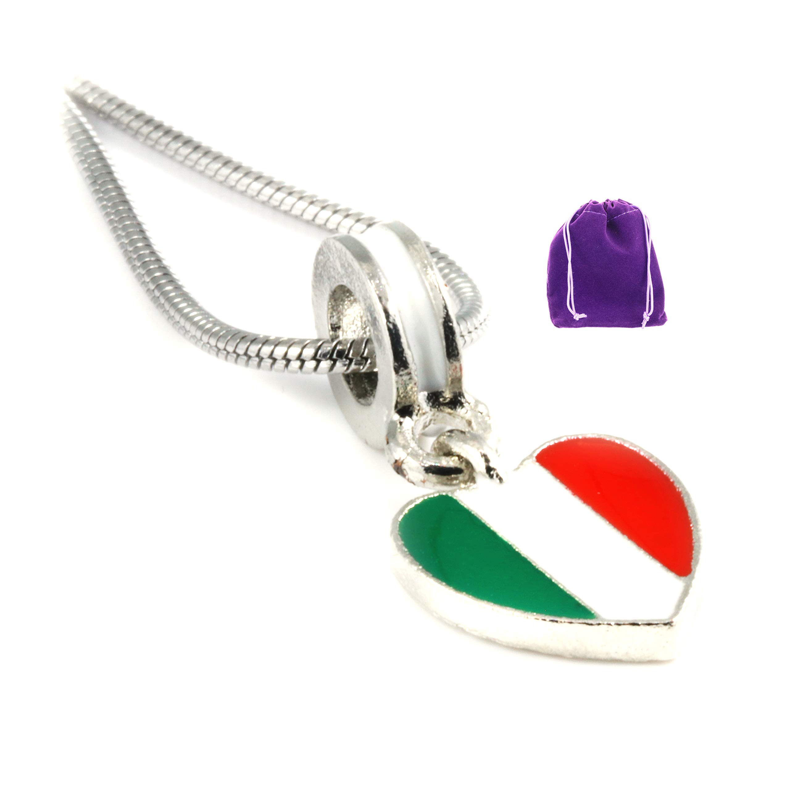 Italian Gifts - Italian Necklace with an Italy Charm as a Touch of ...