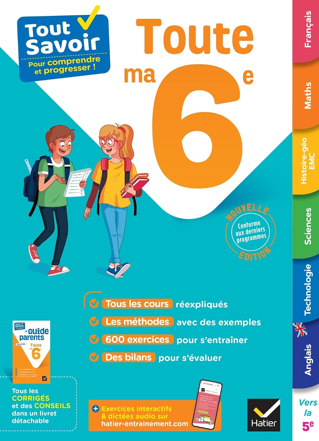 Tout savoir 6e - Tout en un: cours, méthodes et exercices dans toutes ...
