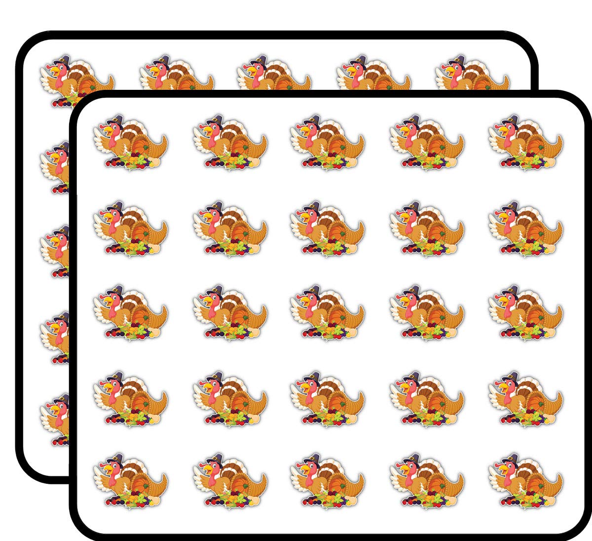 Amazon.com: Cute Turkey Animal Art Decor Sticker for Scrapbooking ...