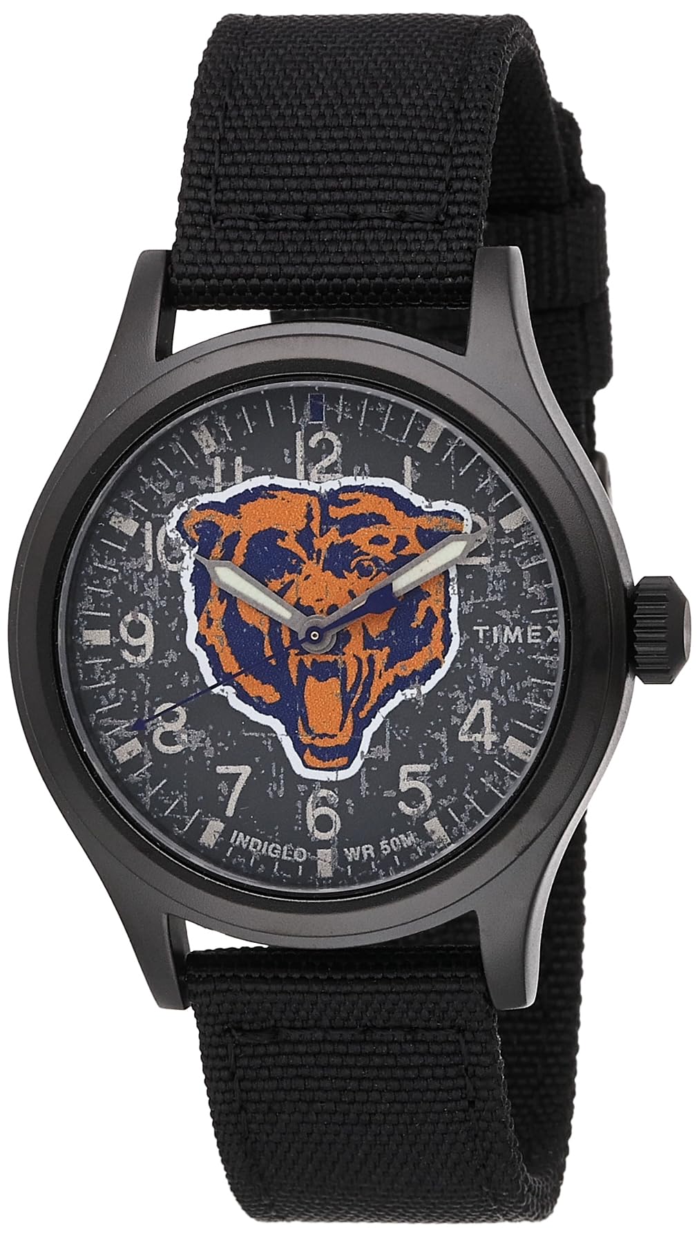 Amazon.com: Timex Men's NFL Scout 40mm Watch – Chicago Bears with Black ...
