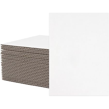 Amazon.com: Mat Board Center, 50 Pack 5x7 Corrugated Cardboard Sheets ...
