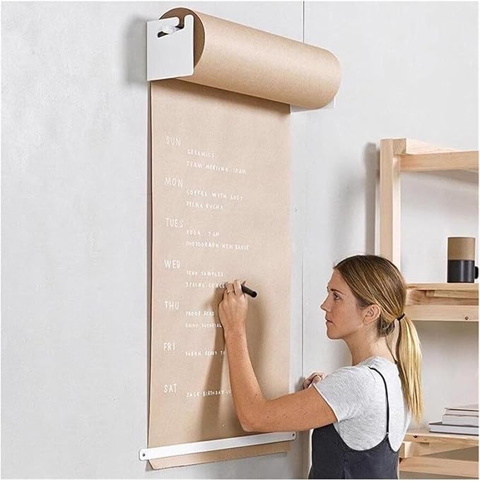 Amazon.com: GWIKYNCW 12/24/36/48 Inch Wide Kraft Paper Roll with ...