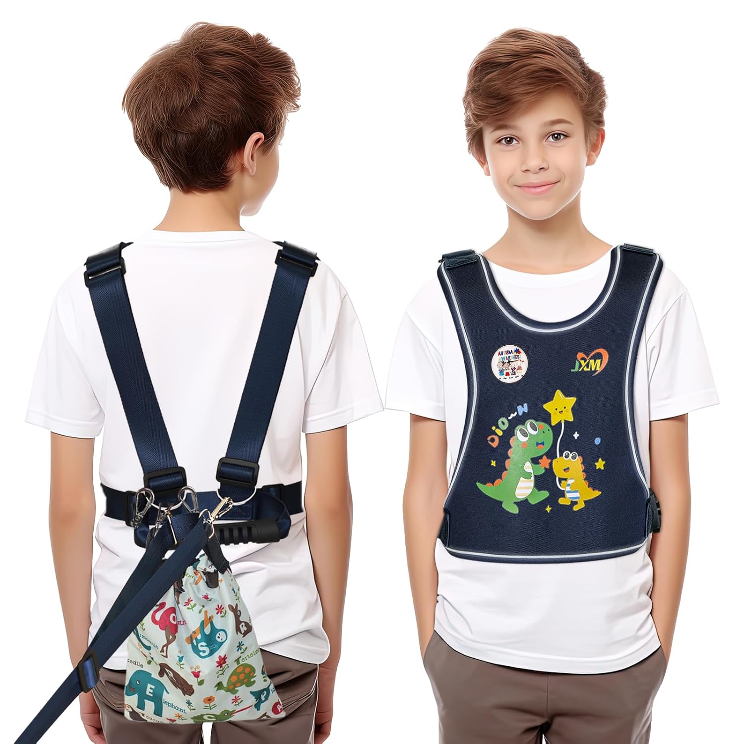 Amazon.com : 2025 New Safety Walking Harness for Big Kids (6-12yrs ...