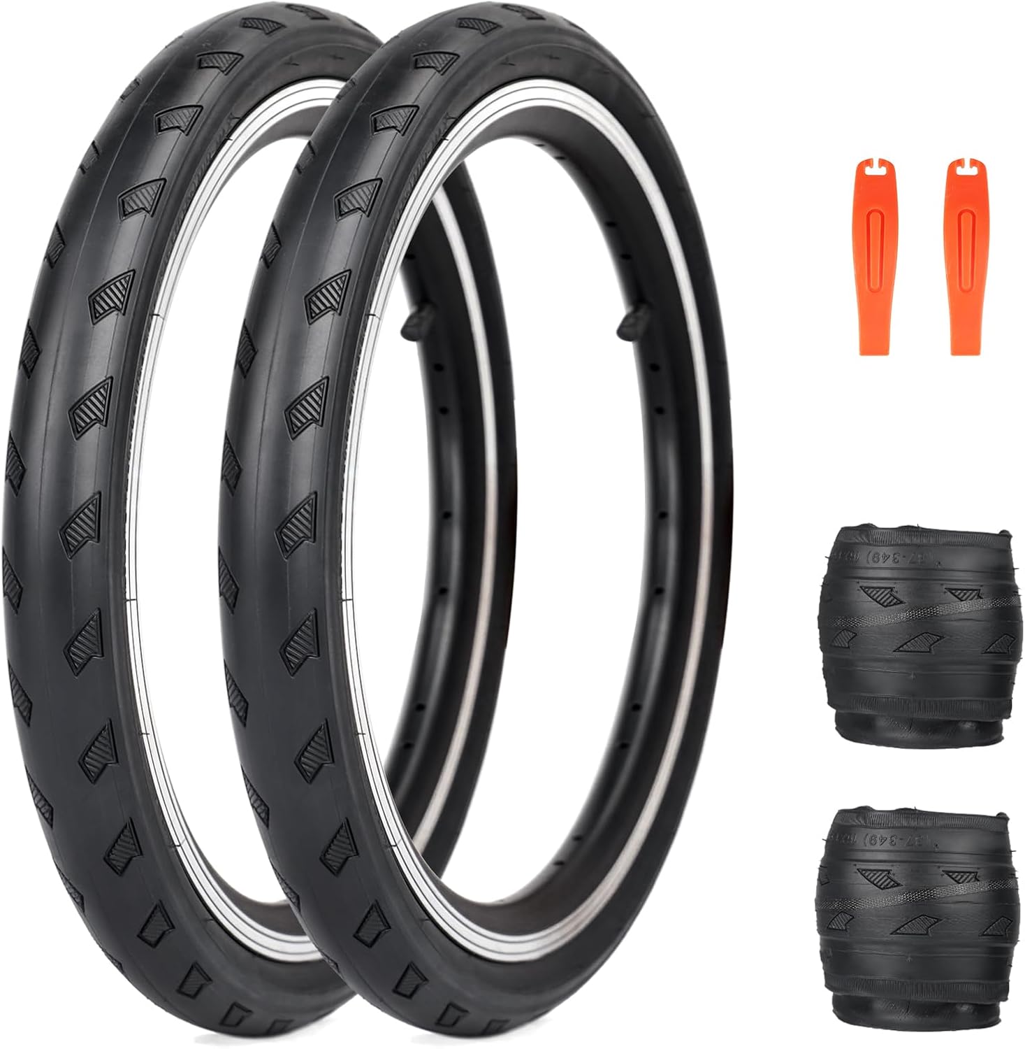 Amazon.com : BALINGE 2-PCS 16 x 1 3/8 in(37-349) Bike Tire 16 Inch Kids ...