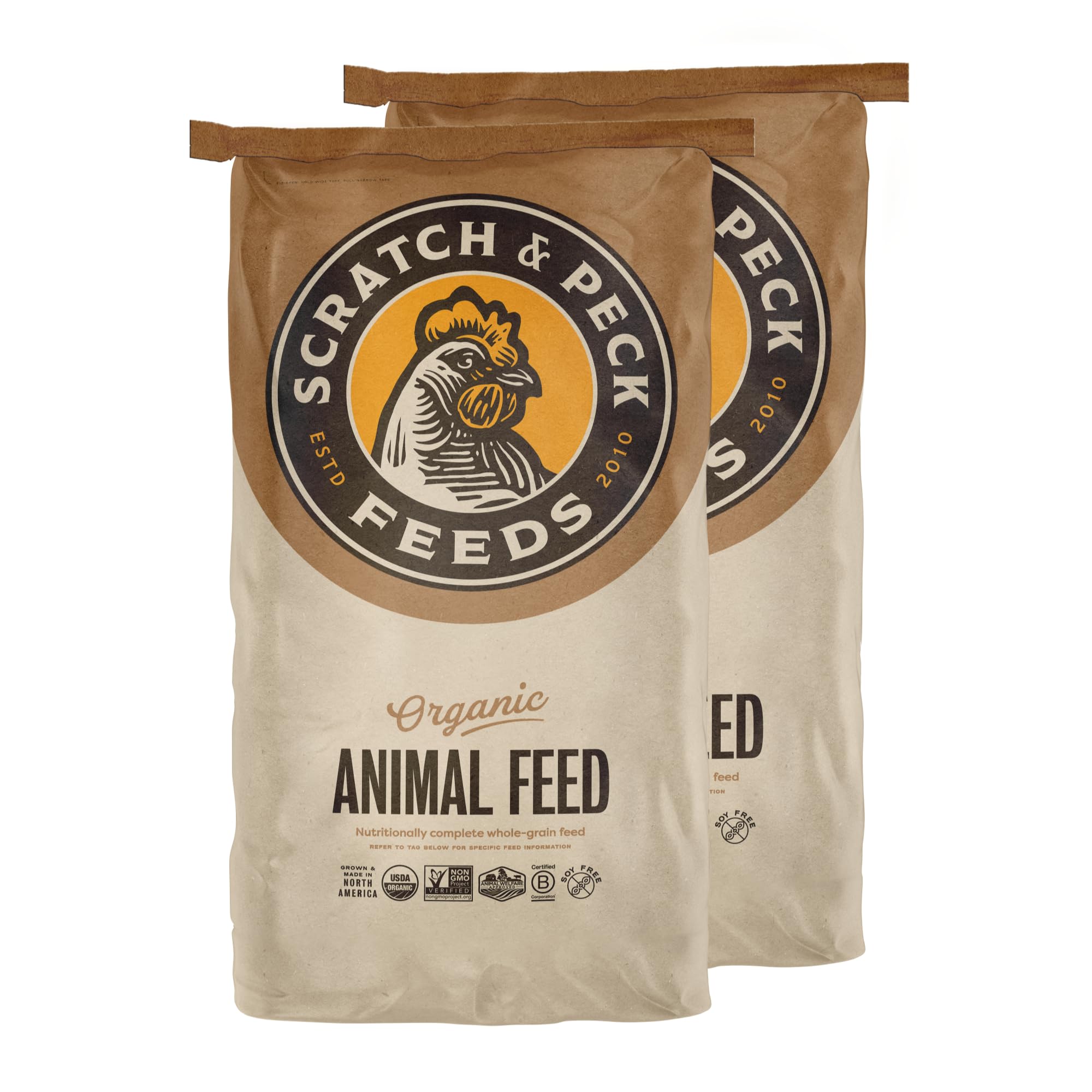 Buy Scratch and Peck Whole Grain Layer Mash + Corn Chicken and Duck ...