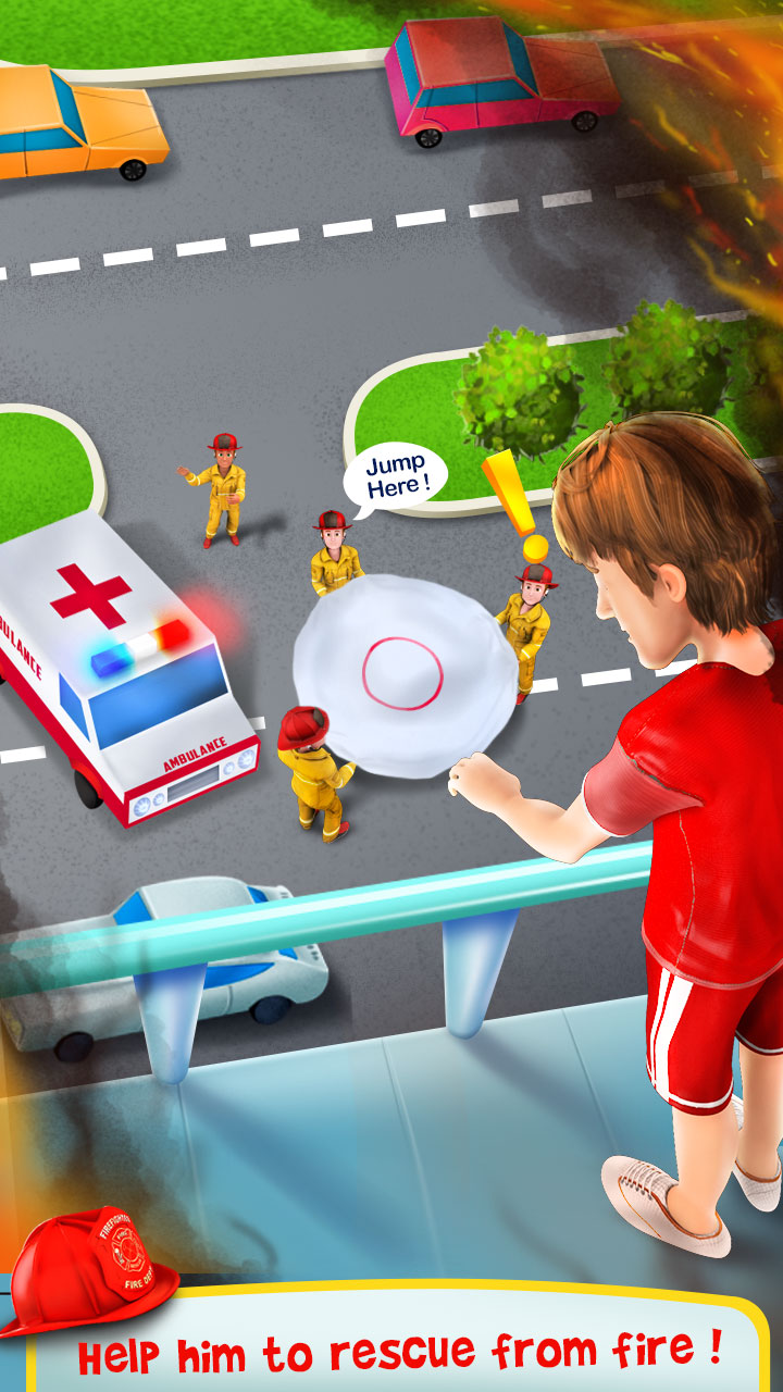 Kids FireFighter Games - Fire Truck Simulator and Fire Rescue Games ...
