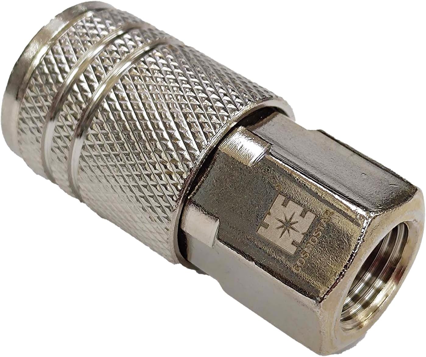 Milton S-755 1/4" FNPT M Style Push Type Coupler: Air Tool Fittings ...