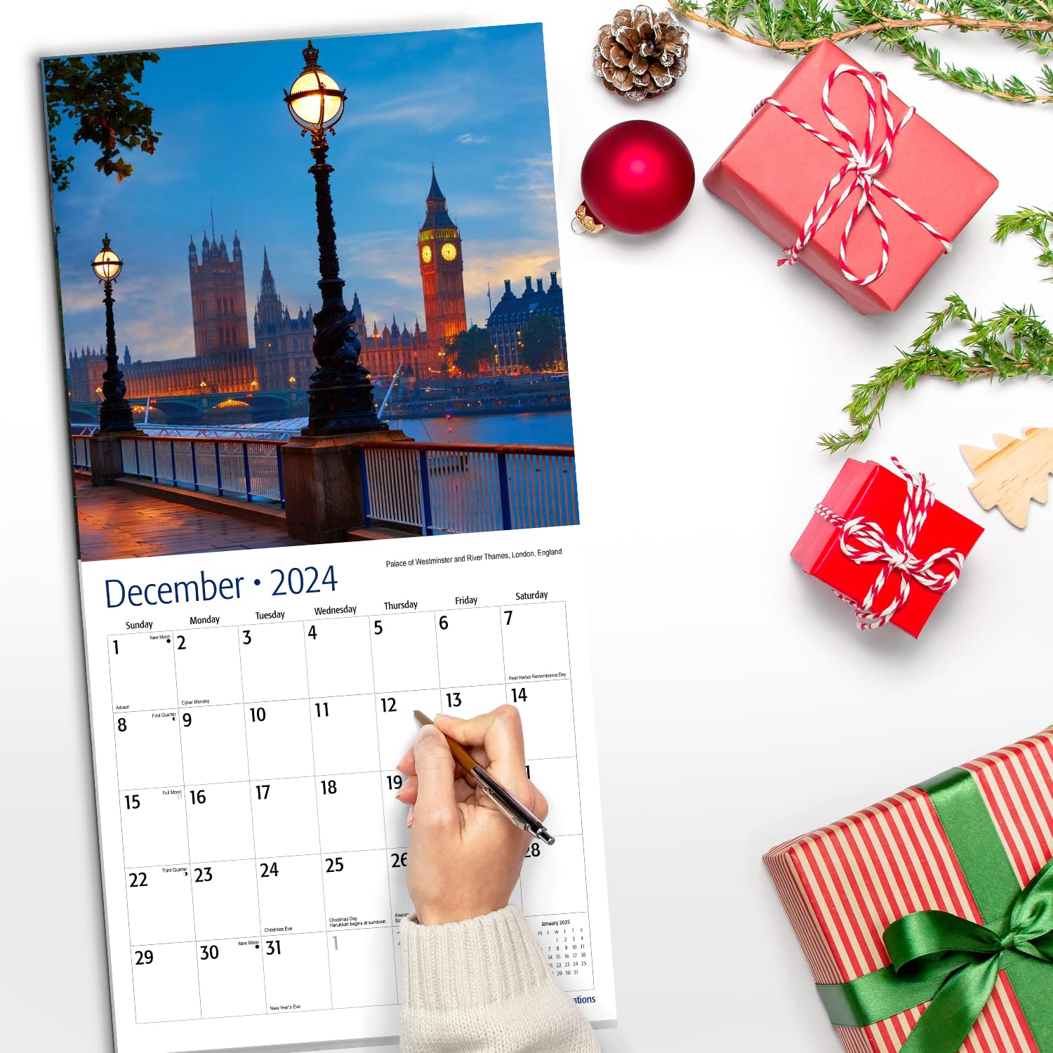 Snapklik.com : European Destinations 2024 Monthly Calendar 12 X 24 Open ...