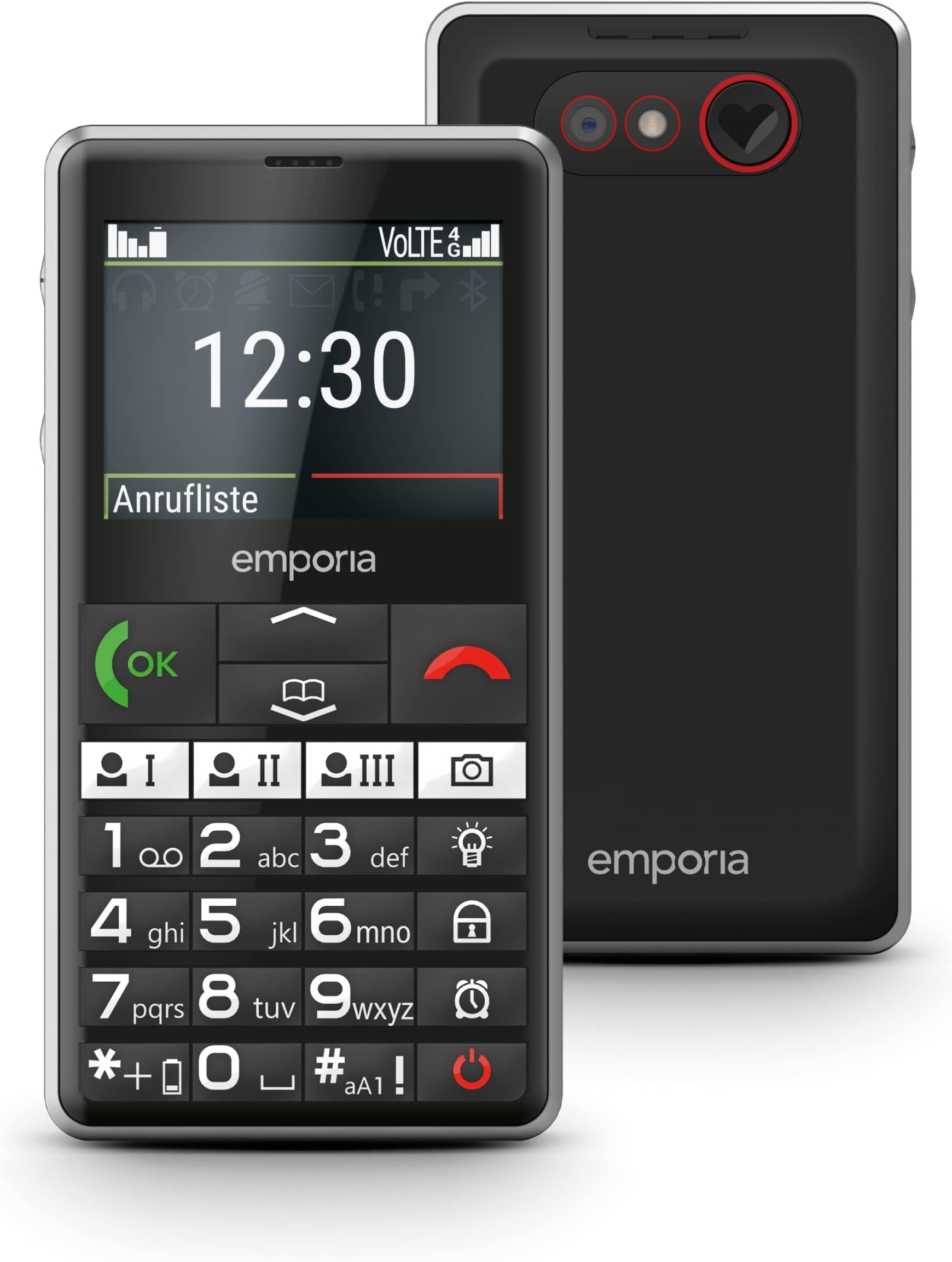 Emporia SMART.5 | Seniorenhandy 4G Volte | Senioren Smartphone ohne ...