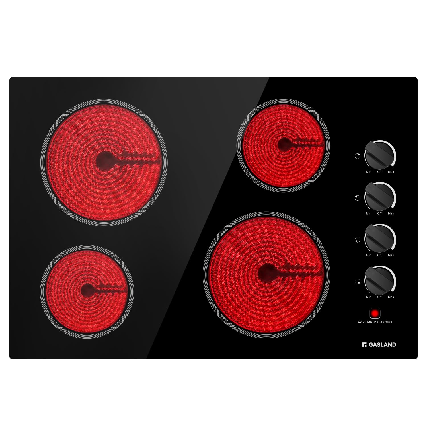 Snapklik.com : GASLAND Electric Cooktop 30 Inch, Pro CH77BS 7000W Built ...