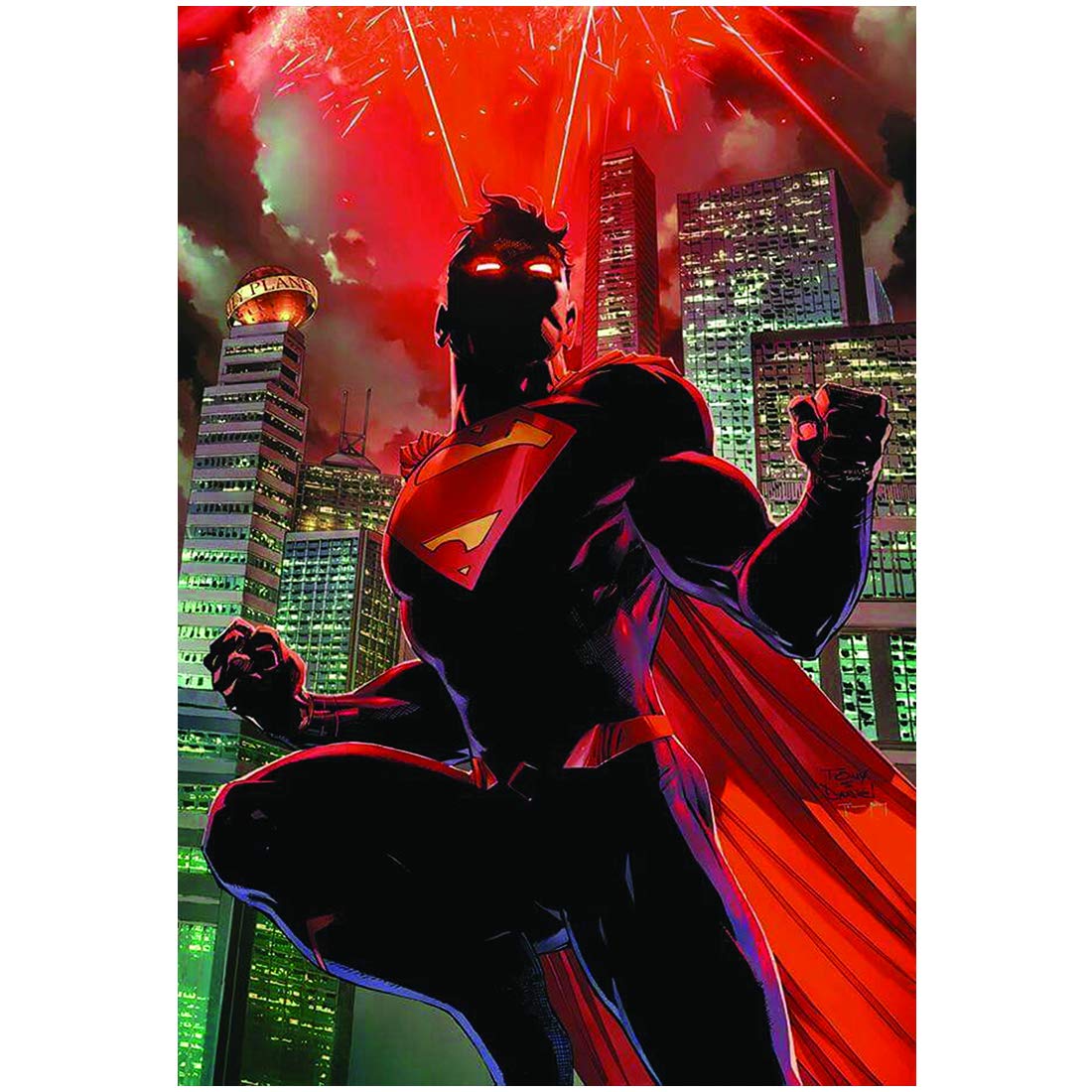 Superman Heat Vision Wallpaper
