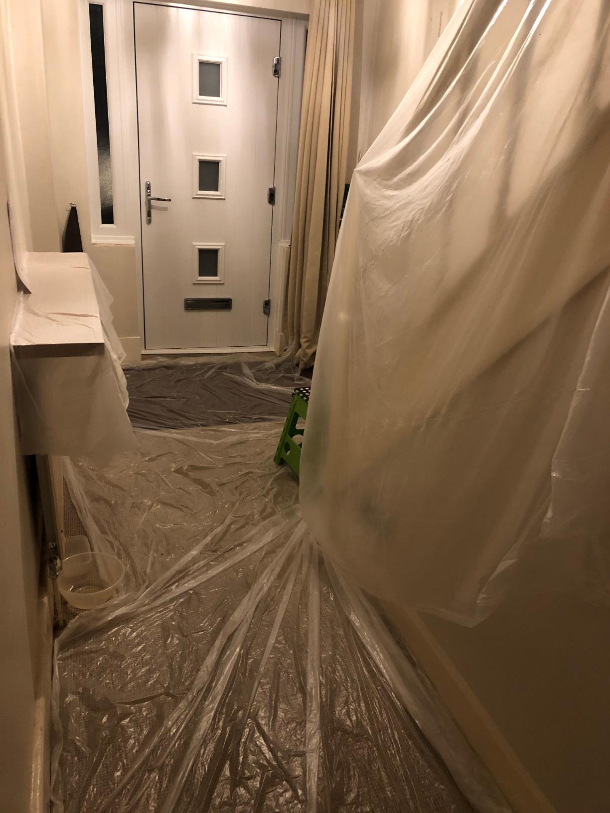 Silverline Polythene Dust Roll 2m x 50m (6.5' x 164') Approx (282576 ...