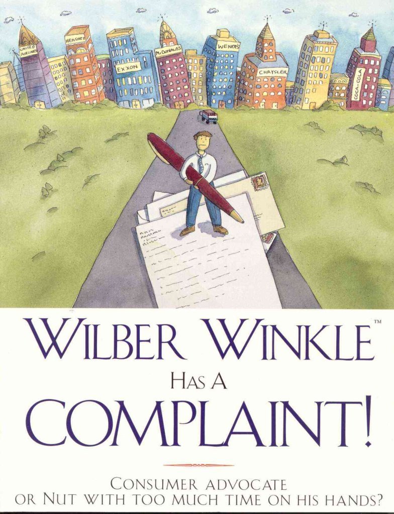 Wilber Winkle Has A Complaint!: Homans, John, Winkle, Wilber ...