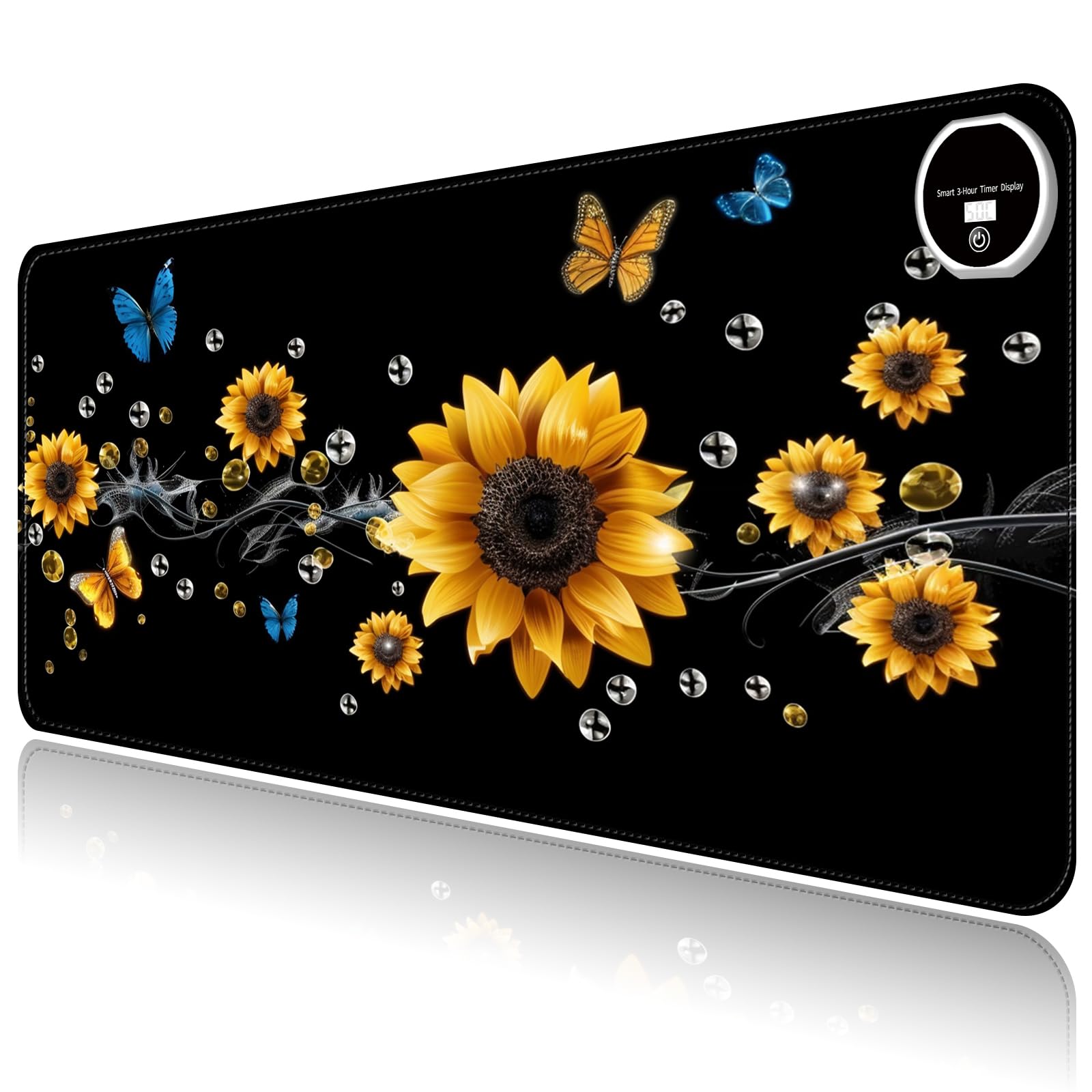 Amazon.com: Heated Mouse Pad with 3 Levels Heated & 3 Hours Auto Shut ...